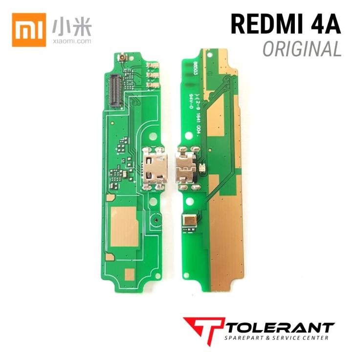 BOARD CHARGER XIAOMI REDMI 4A PCB KONEKTOR CHARGING USB PORT + MIC ...