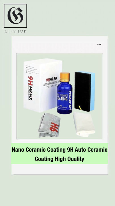 Nano Ceramic Coating 9H Auto Ceramic Coating High Quality | Lazada ...
