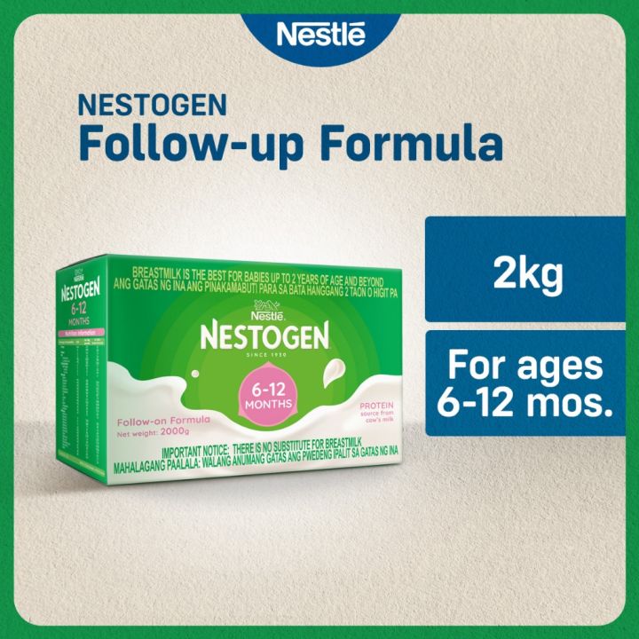 NESTOGEN 6-12 Months Follow-up Formula 2kg | Lazada PH