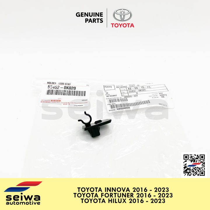 [2016 - 2023] Toyota Innova Hood Stand Clip - [2016 - 2023] Toyota ...