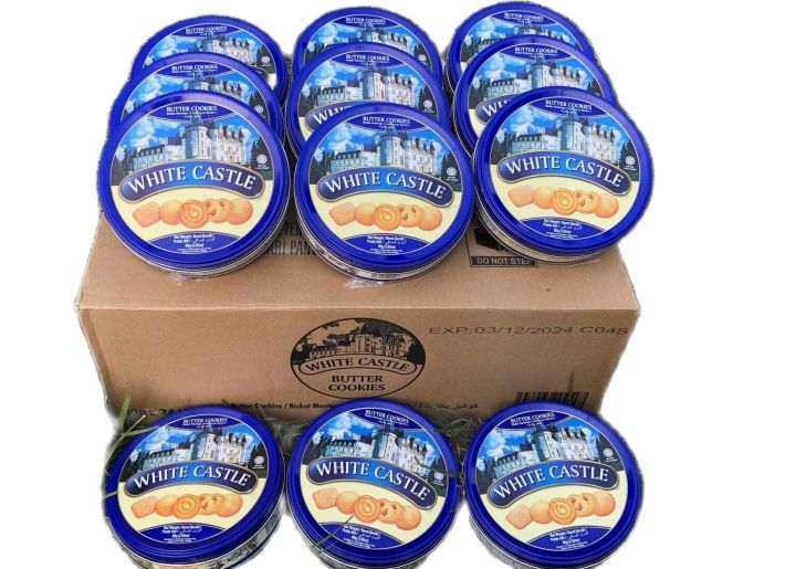 คุกกี้ไวทคาสเสิลยกลัง24กล่อง 80กรัม*24 คุกกี้ราชวังWhite castle ...