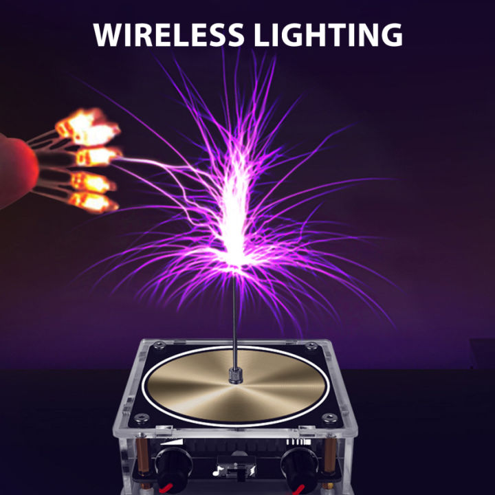 Tesla Coil Music Speaker Artificial Lightning Bluetooth Music Tesla ...