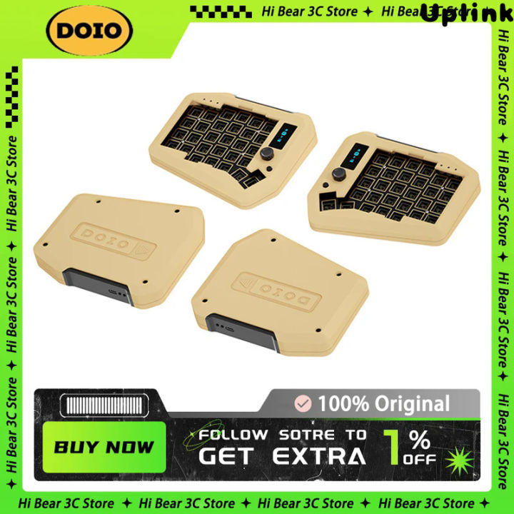 New Doio KB29B-01 Sofle Split Mechanical Keyboard Aluum Alloy With Two ...