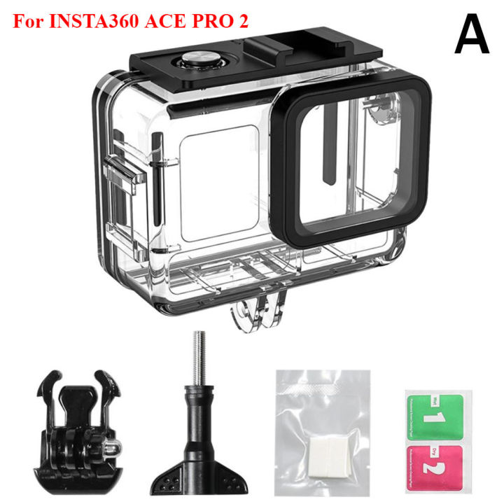 Waterproof Housing Case for Insta360 Ace Pro 2 Pro2 Underwater Diving Protective Case Anti ...