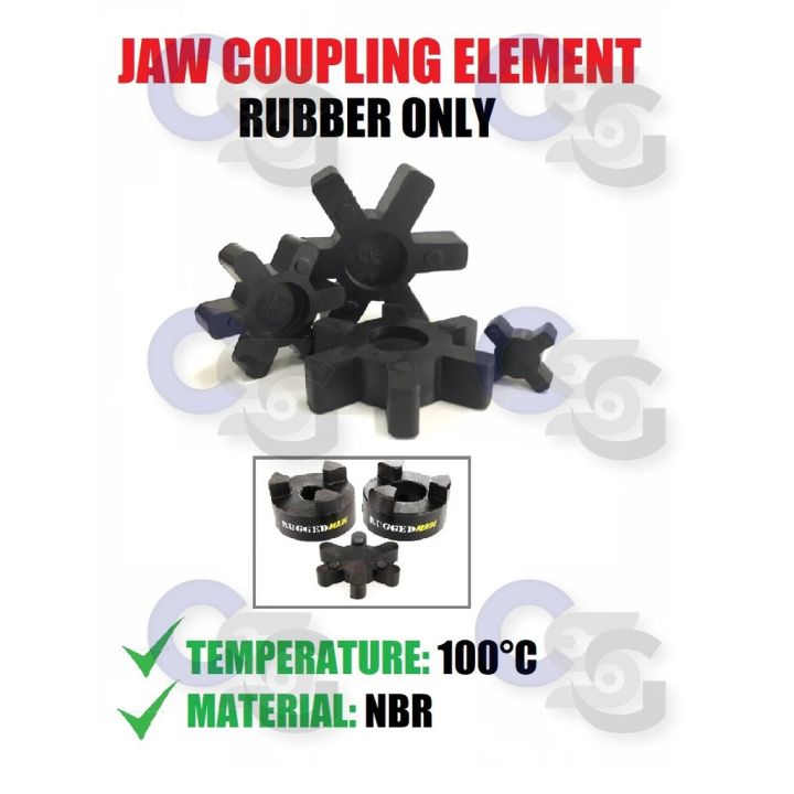 JAW COUPLING ELEMENT RUBBER READY STOCK | Lazada