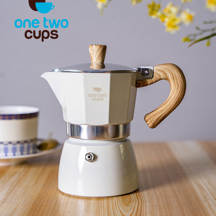 Moka Pot Pembuat Kopi Espresso Kapasitas 300 ml Material Aluminium dan ...