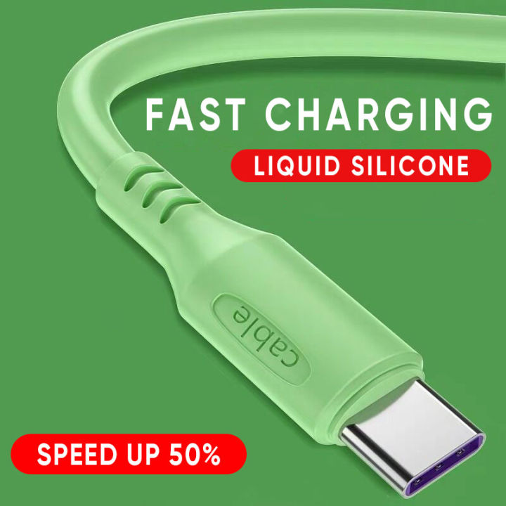 COD Macaron Color Android Type C Iphone Charging Cable Fast Charging ...