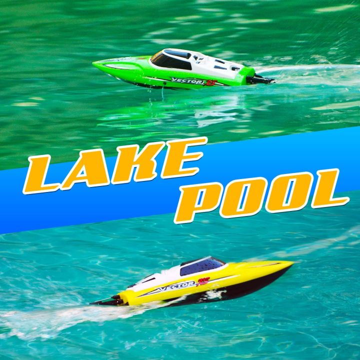 VOLANTEXRC RC Boat 2.4GHz 4CH 32kmh High Speed Racing Boat Control low ...