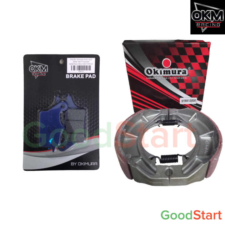 SUZUKI SKYDRIVE 125 BRAKE PADS & BRAKE SHOE OKIMURA | Lazada PH