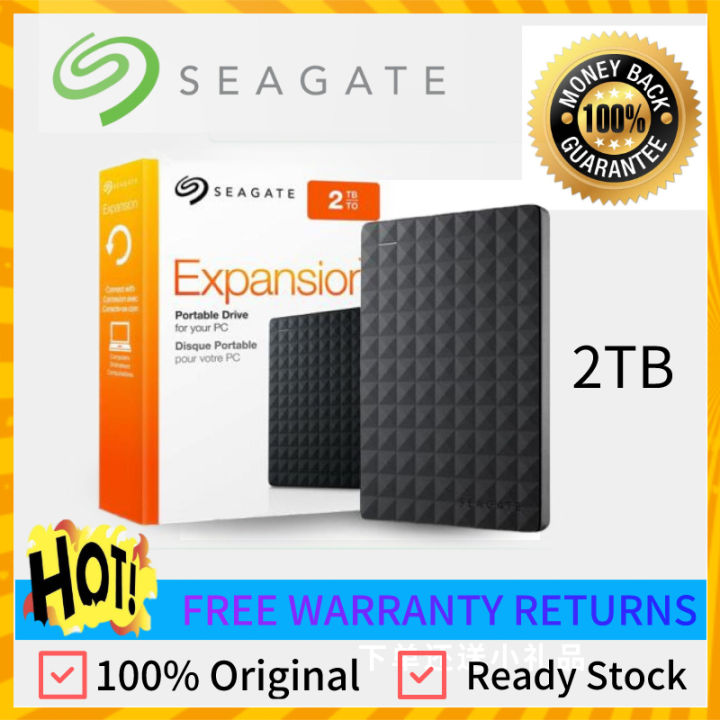 Hot 2023 Seagate External Hard Drive Expansion USB 3.0 1TB/2TB HDD ...