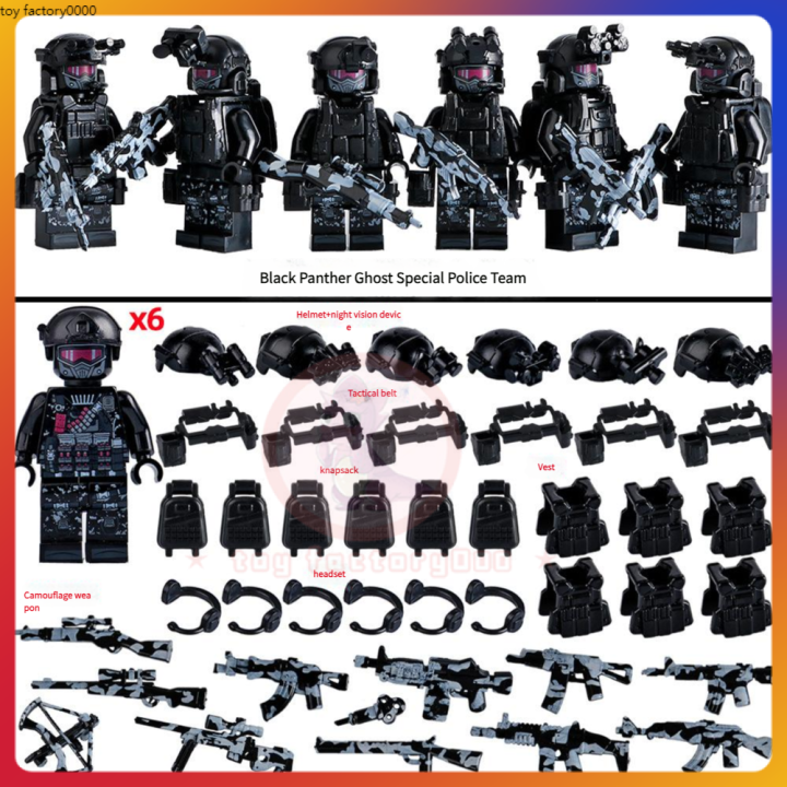 6-Piece Soldier Model Set - Realistic War Simulation Toys for Strategy ...