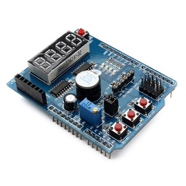 Arduino Multi-function Expansion Board (Basic Learning Kit) บอร์ดทดลอง Arduino Shield | Lazada.co.th