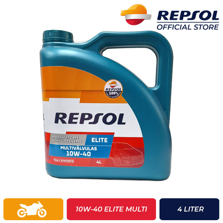 Repsol Multivalvulas 10W40 Elite Fully Synthetic 4L | Lazada PH