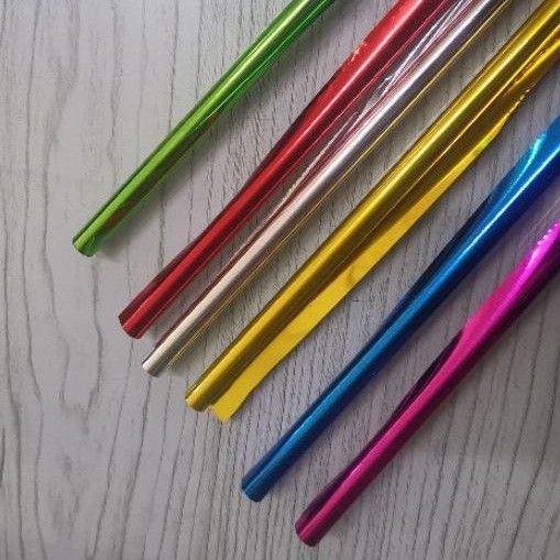 Metalic Foil Wrap Decoration parol per yard 64cm×90cm | Lazada PH