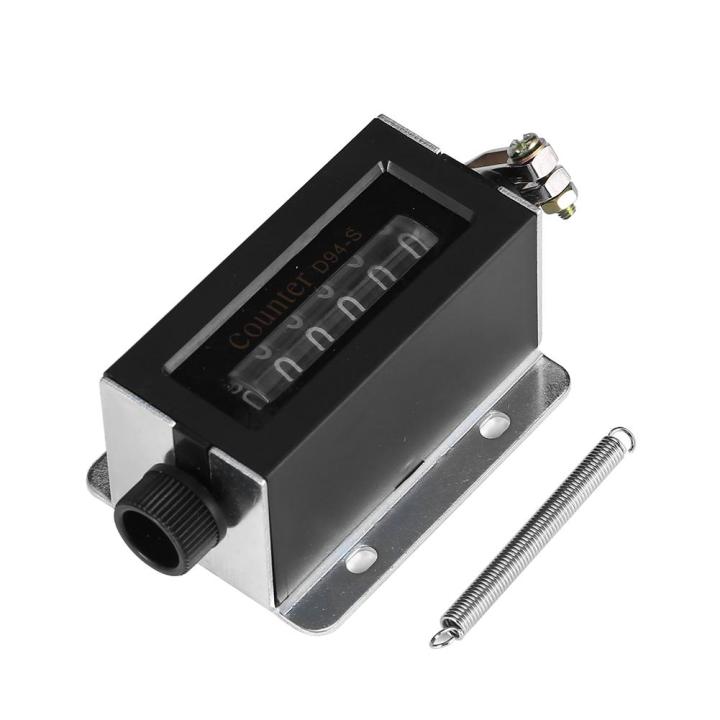 D94-S 6 Digit Resettable Mechanical Pulling Counter Rolling Wheel ...