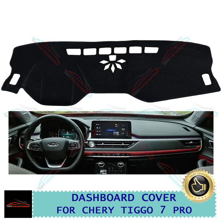Chery Tiggo 7 Pro 2019, 2020, 2021, 2022, 2023 High Quality Dashboard Cover Mat Dashmat Dash ...