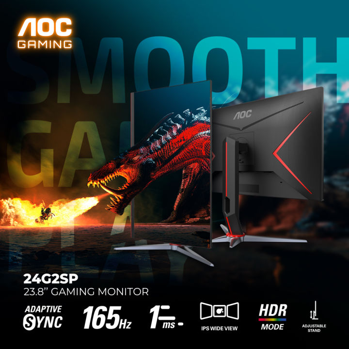 Aoc 24g2sp Fhd 165hz Ips Gaming Monitor Lazada Singapore