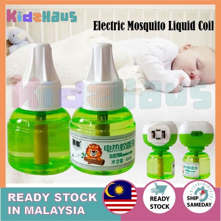 40ml Electric Mosquito Liquid Coil Heater Repellent | Universal Plug ...