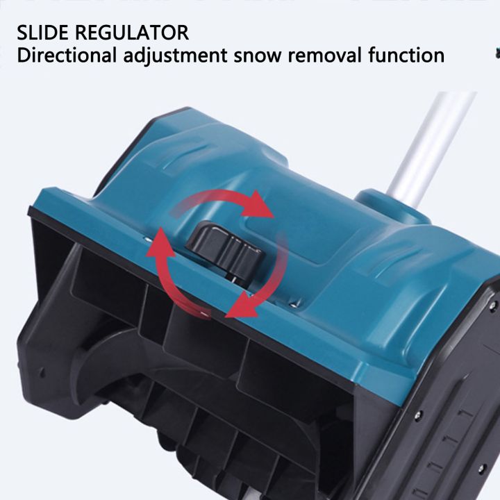 Battery Powered Cordless Snow Blower with Sturdy Snow Shovel Adjustable ...
