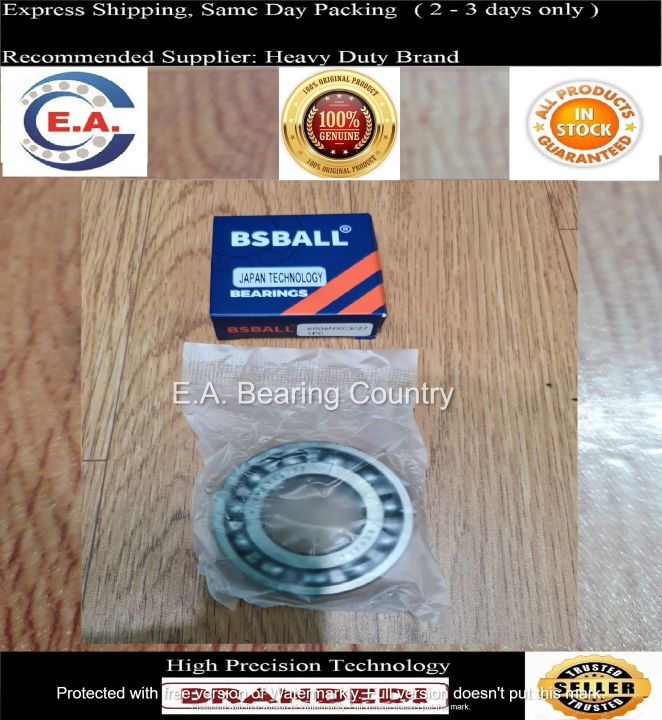 6006NXC3 27(27mm inside bore ) Heavy Multicab Transmission Duty Bearing ...