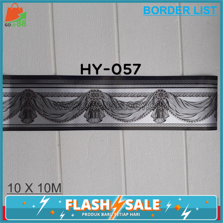 COD Wallpaper Sticker Border List Tembok ukuran 10cmx10m border ...