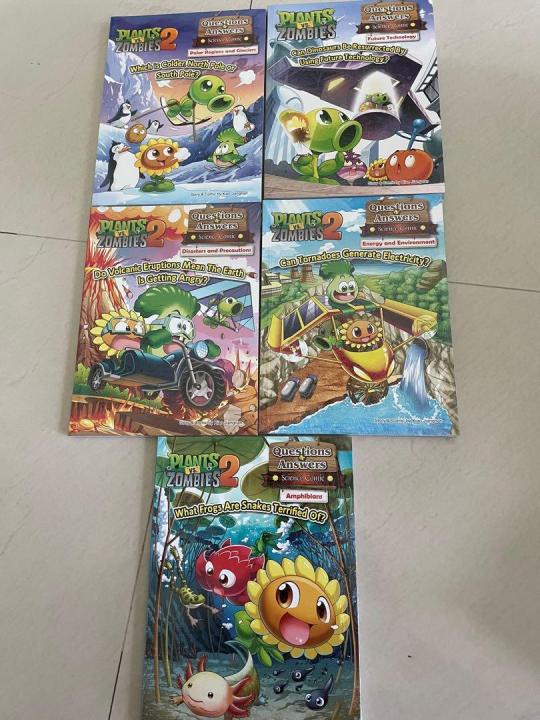 (Ready Stock) UPH PVZ Plants Versus Zombies Science Comics BI | Lazada