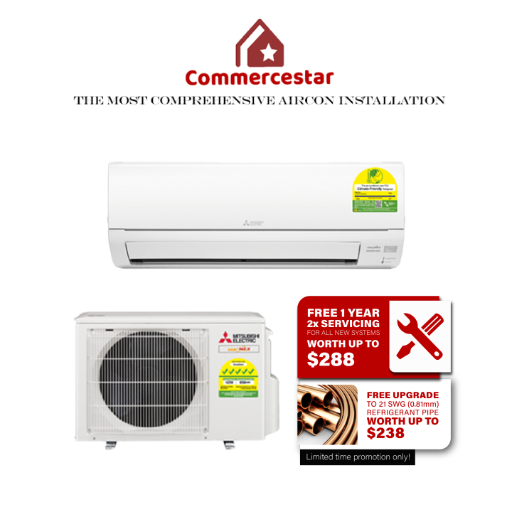 MITSUBISHI ELECTRIC STARMEX R32 SYSTEM 1 (INSTALLATION INCLUDED FREE ...