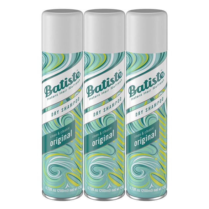 Batiste Dry Shampoo, Original Fragrance, 6.73 Fl Oz,Pack of 3 | Lazada PH