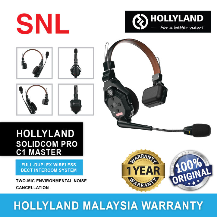 Hollyland Solidcom C1 Pro Full-Duplex ENC Wireless Intercom C1 Pro ...