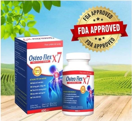 ORIGINAL OSTEO FLEX X7 - 400Pellets for Osteoarthritis, Stiffness and ...