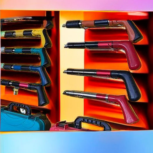 Fast send Nail Gun Heavy Duty Manual ALL Steel Nails Gun Rivet Tool ...