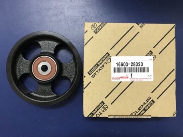 ORIGINAL TOYOTA ESTIMA ACR50 VELLFIRE ANH20 2.4 RAV4 ACA31 IDLER PULLEY ...