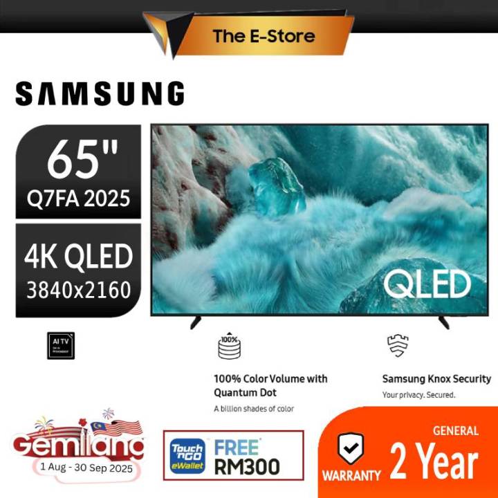 [Delivery By Seller] Samsung (65"/65 Inch) Q70D Q7FA QLED 4K Smart AI TV | QA65Q70DAKXXM (65Q70D ...