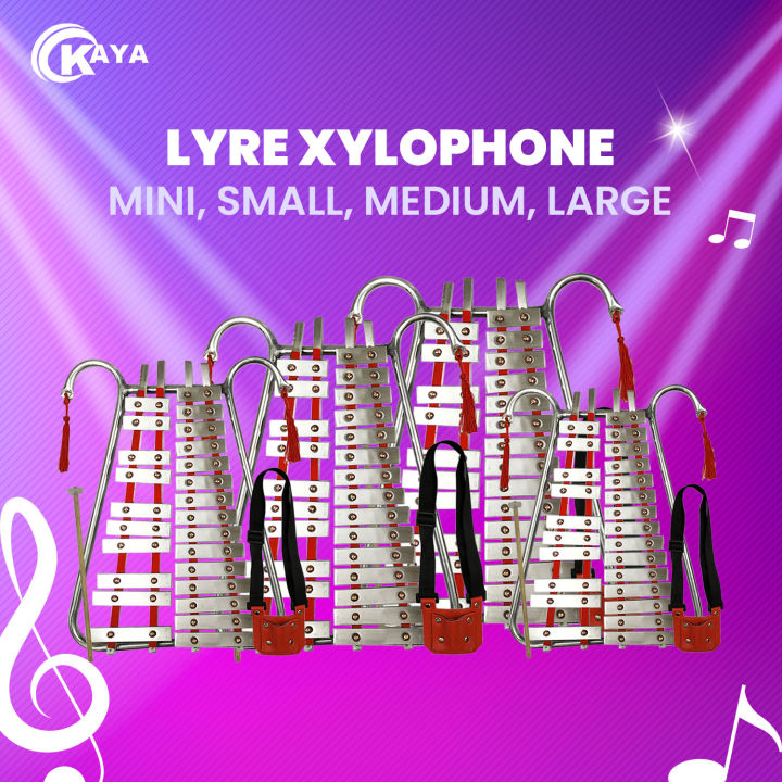KAYA LYRE XYLOPHONE -(Mini Small , Small , Medium, Large ) with Free ...
