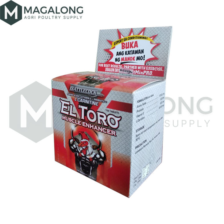 El Toro Muscle Enhancer (100 Tablets) | Lazada PH