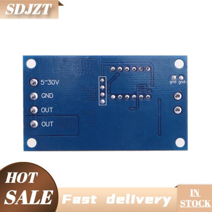 SDJZT DC 12V 24V Dual MOS Time Delay Relay Trigger Cycle Timer Delay ...