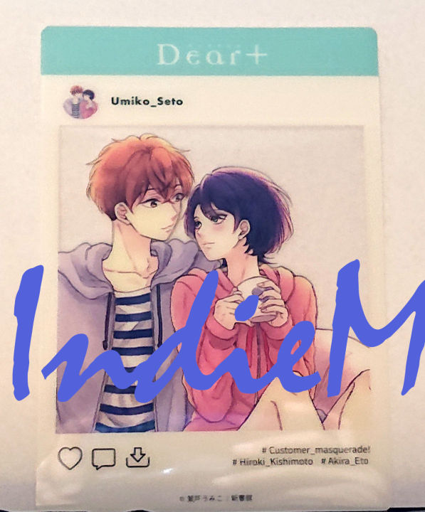 BL SNS Clear card การ์ดใส กรอบไอจี ฉากไอจี การ์ตูน มังงะวาย BL ของสะสมจากญี่ปุ่น | Lazada.co.th
