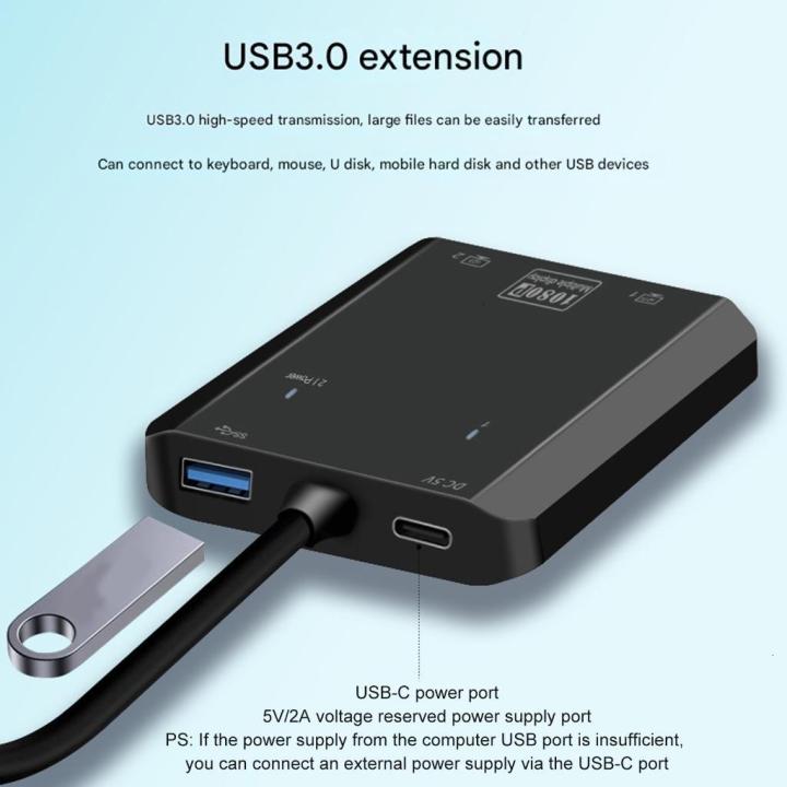 USB C To HDTV VGA Adapter Not Need Driver Multi Screen Mirroring ...