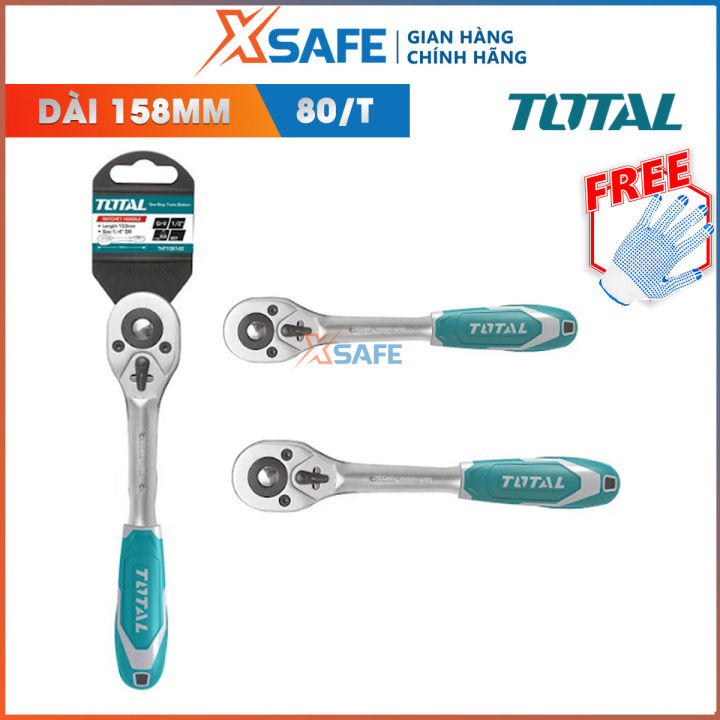 Cần siết 2 chiều TOTAL THT106146 Cờ lê lực làm từ thép mạ crôm sáng ...
