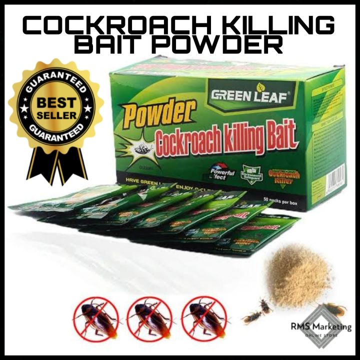 (5pcs) Super Effective Cockroach Killing Bait Powder Cockroach ...