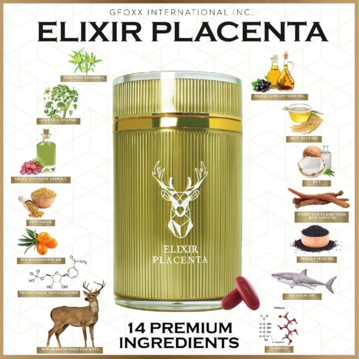 GFOXX ELIXIR PLACENTA Stem Cell Therapy Premium | Lazada PH