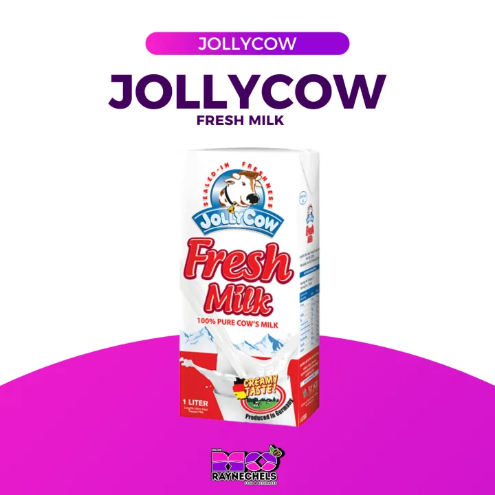 JOLLY COW Fresh Milk | 1L Milk for Coffee | Lazada PH