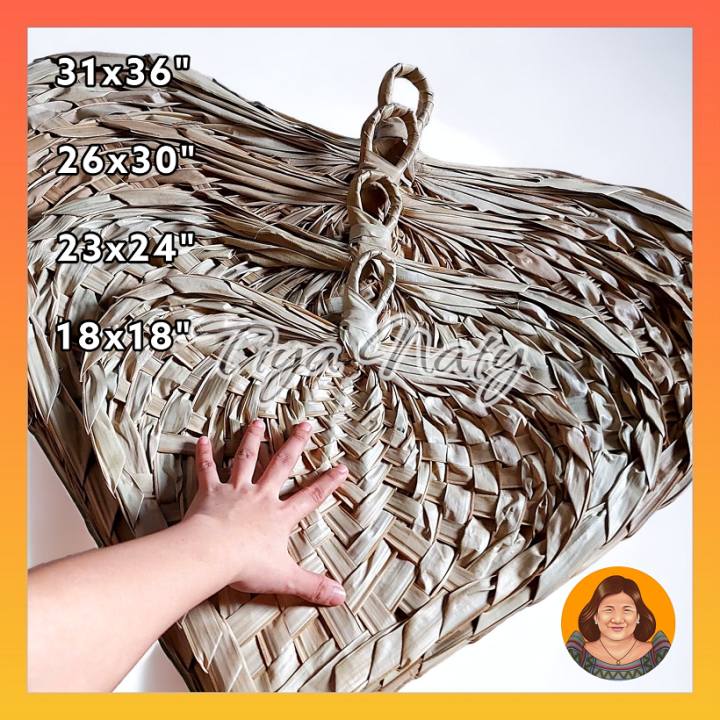 TIYA NATY Anahaw Buri Jumbo King Abaniko Pamaypay Backdrop Props Native ...