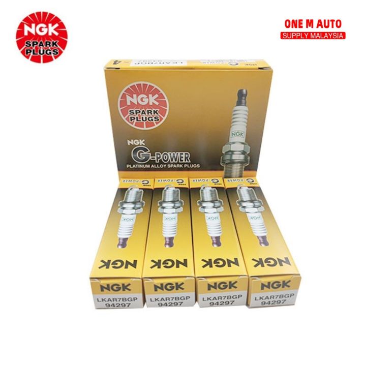 LKAR7BGP 94297 [4PCS] NGK GENIUNE PROTON IRIZ, PERSONA VVT, SAGA VVT ...