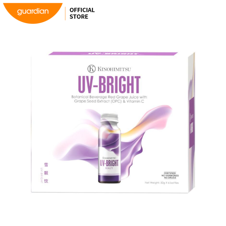 Kinohimitsu UV Bright 50ml x 6's | Lazada