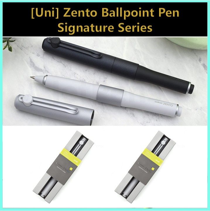[Uni] Zento Ballpoint Pen Signature Series | Lazada Singapore