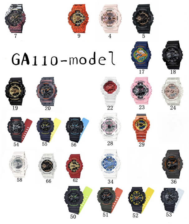 Men Sport Watch Dual Time Display Water Resistant Shockproof and ...