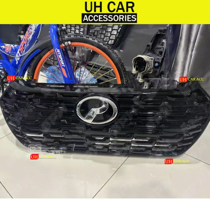 Perodua Ativa (2021 to 2023) Front Grill V2 Design ABS Grilles Bodykit ...