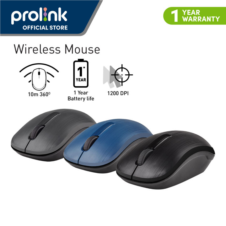 Prolink PMW5010 Wireless Mouse 3DPI Resolution, 1200 DPI, FPS 2400 ...