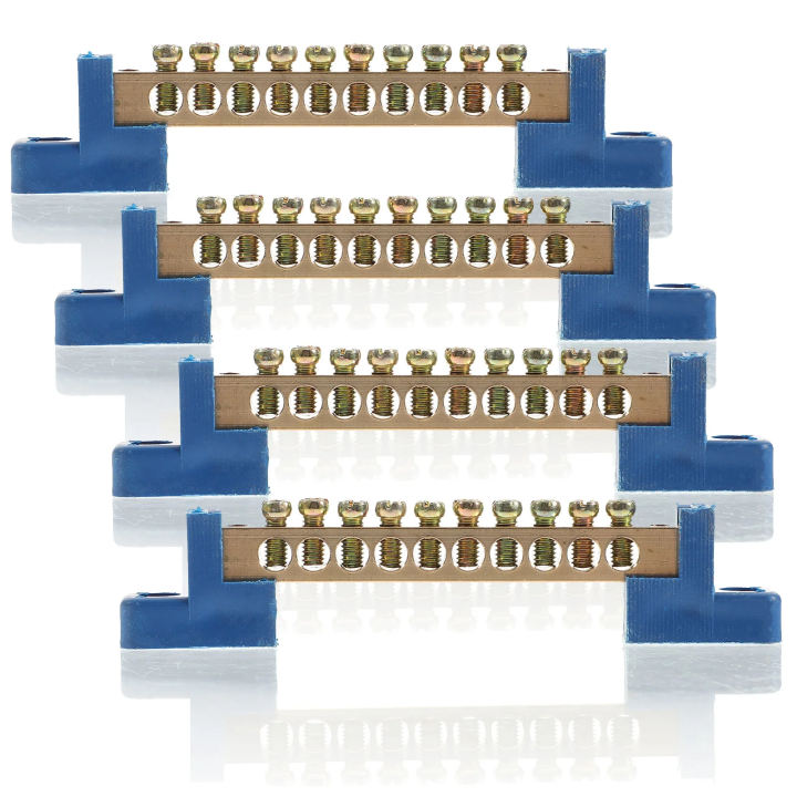 Copper Terminal Block Connector Bar Car Strips Distribution Ground Bus ...